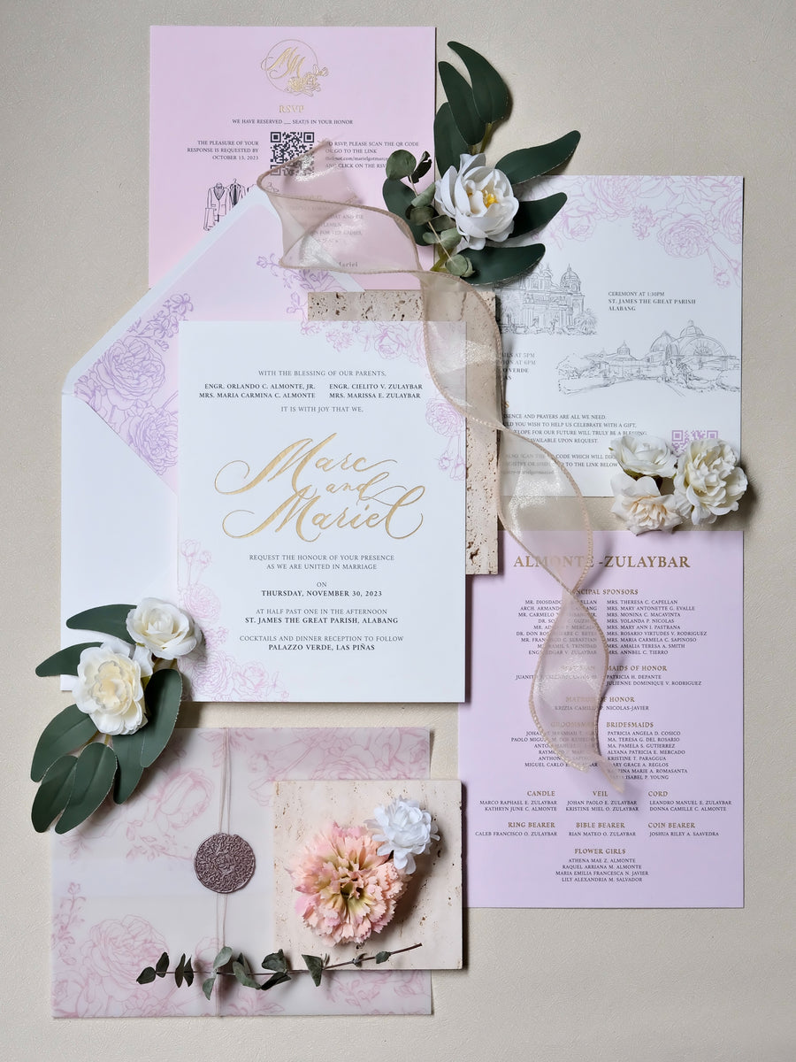 Purple and Gold / Manila – Ink Scribbler