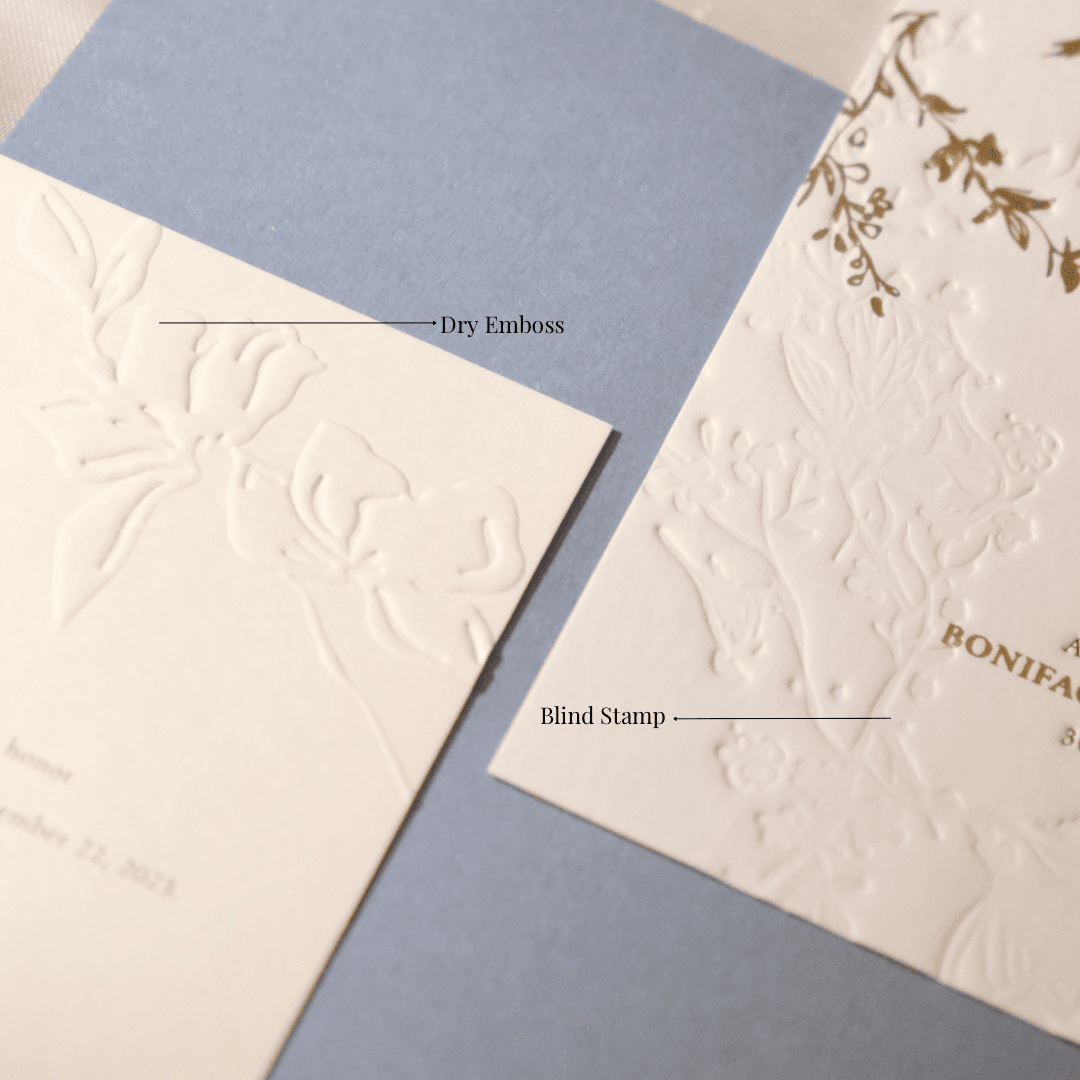 Blind Stamping - Ink Scribbler