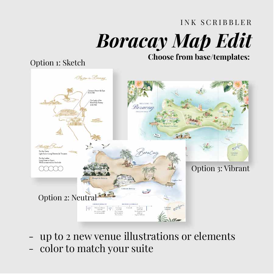 Bespoke Edit - Boracay - Ink Scribbler