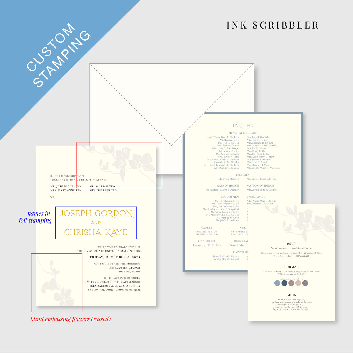 Magnolia / Custom Stamping Mix - Ink Scribbler