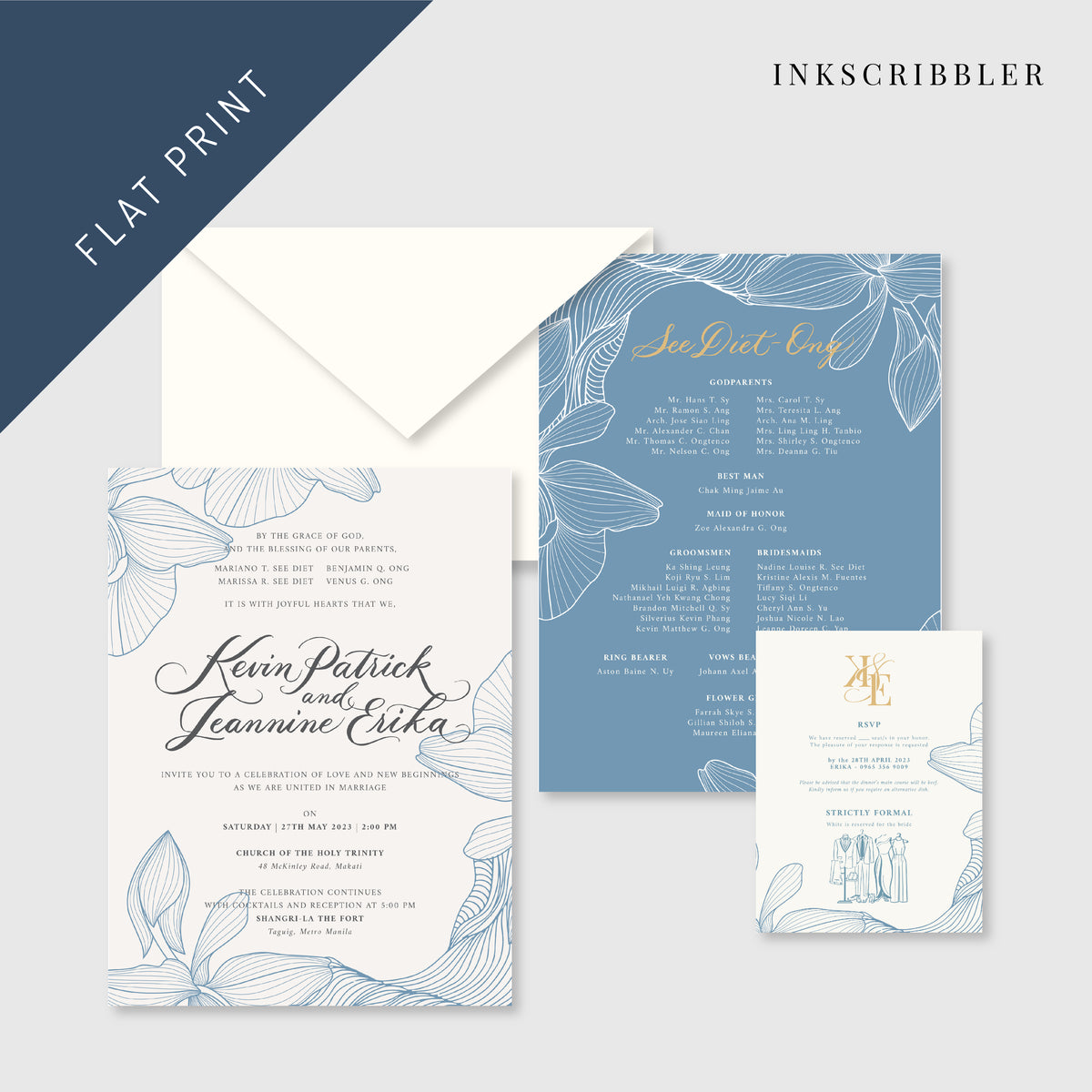 Pirouette / Flat Print - Ink Scribbler