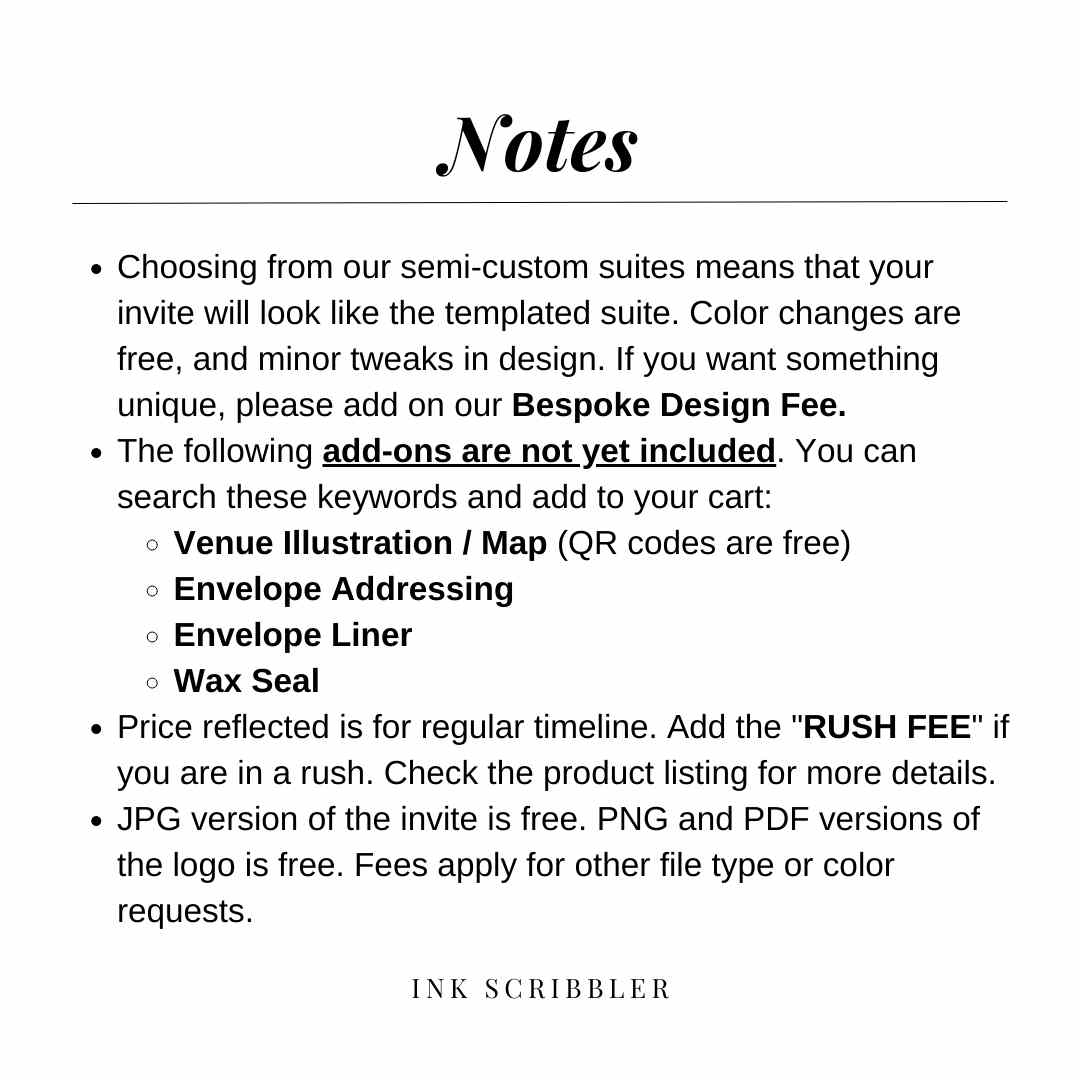 Branch / 4-pc Suite - Ink Scribbler