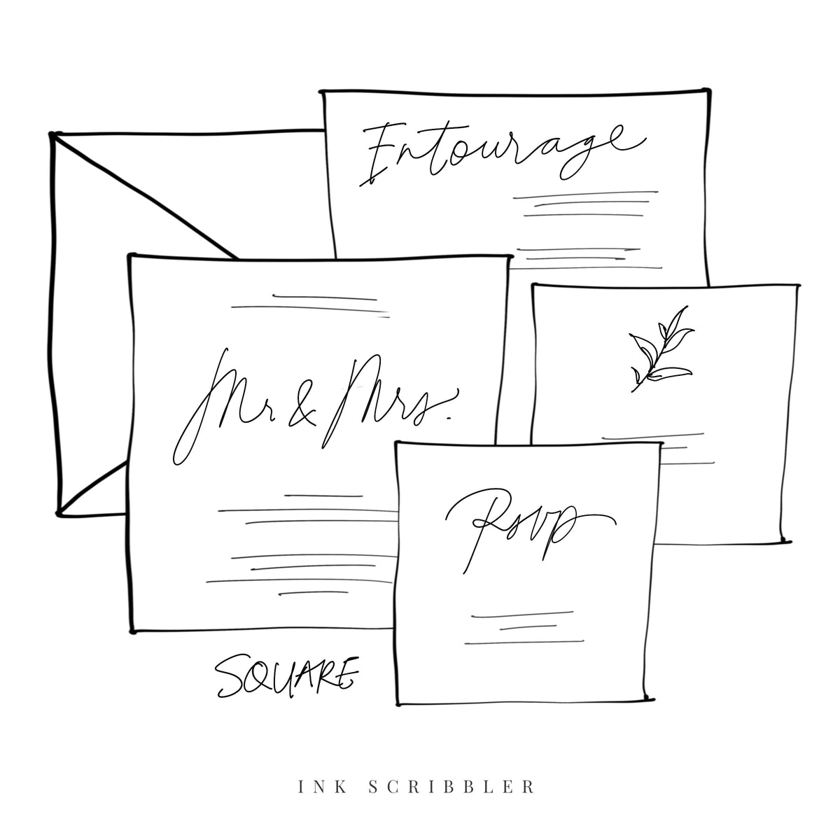 Crazy Rich Asians Suite - Ink Scribbler