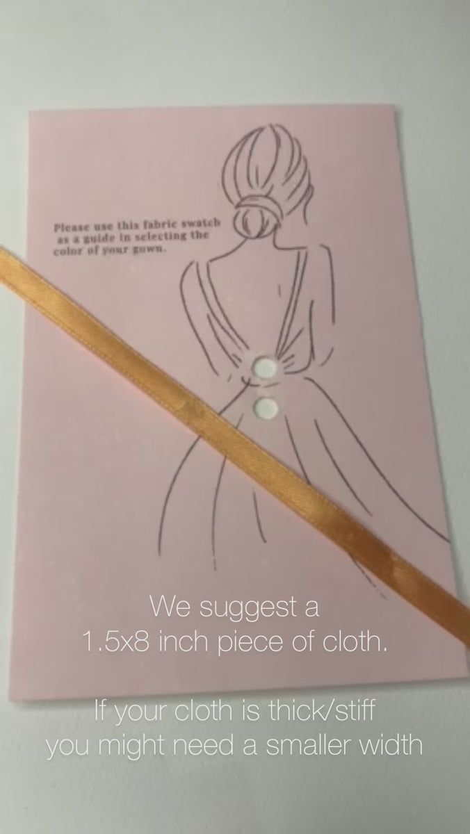 Fabric Swatch Card - Ink Scribbler