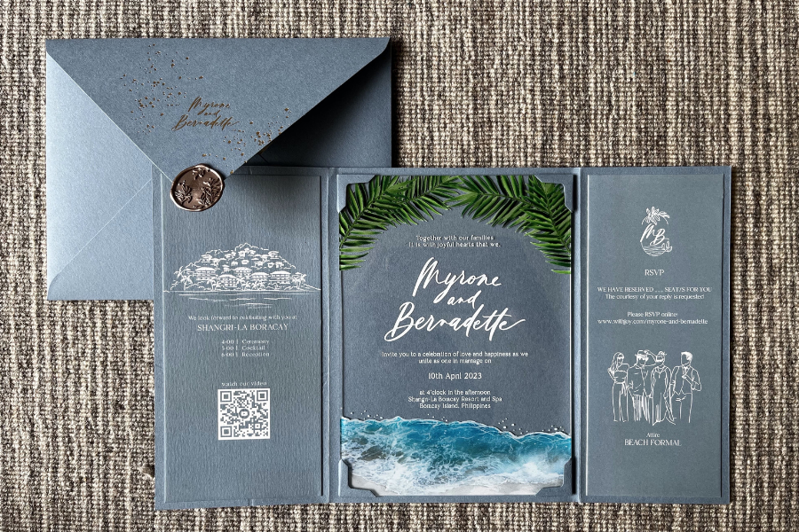 Wedding invitation philippines 60 photos - Vianawedding.com