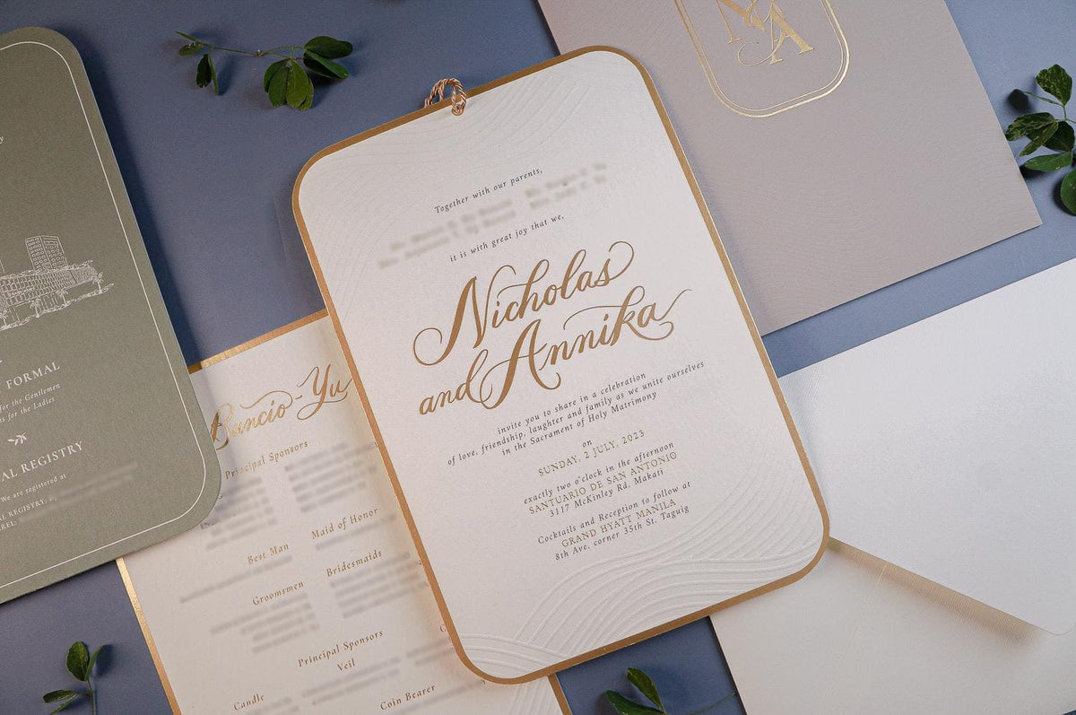 Elegant Neutrals and Gold / Manila – Ink Scribbler