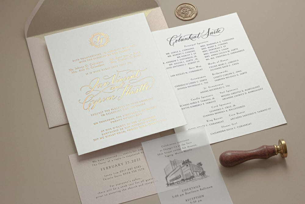 Invitation Design + Print Packages by Ink Scribbler