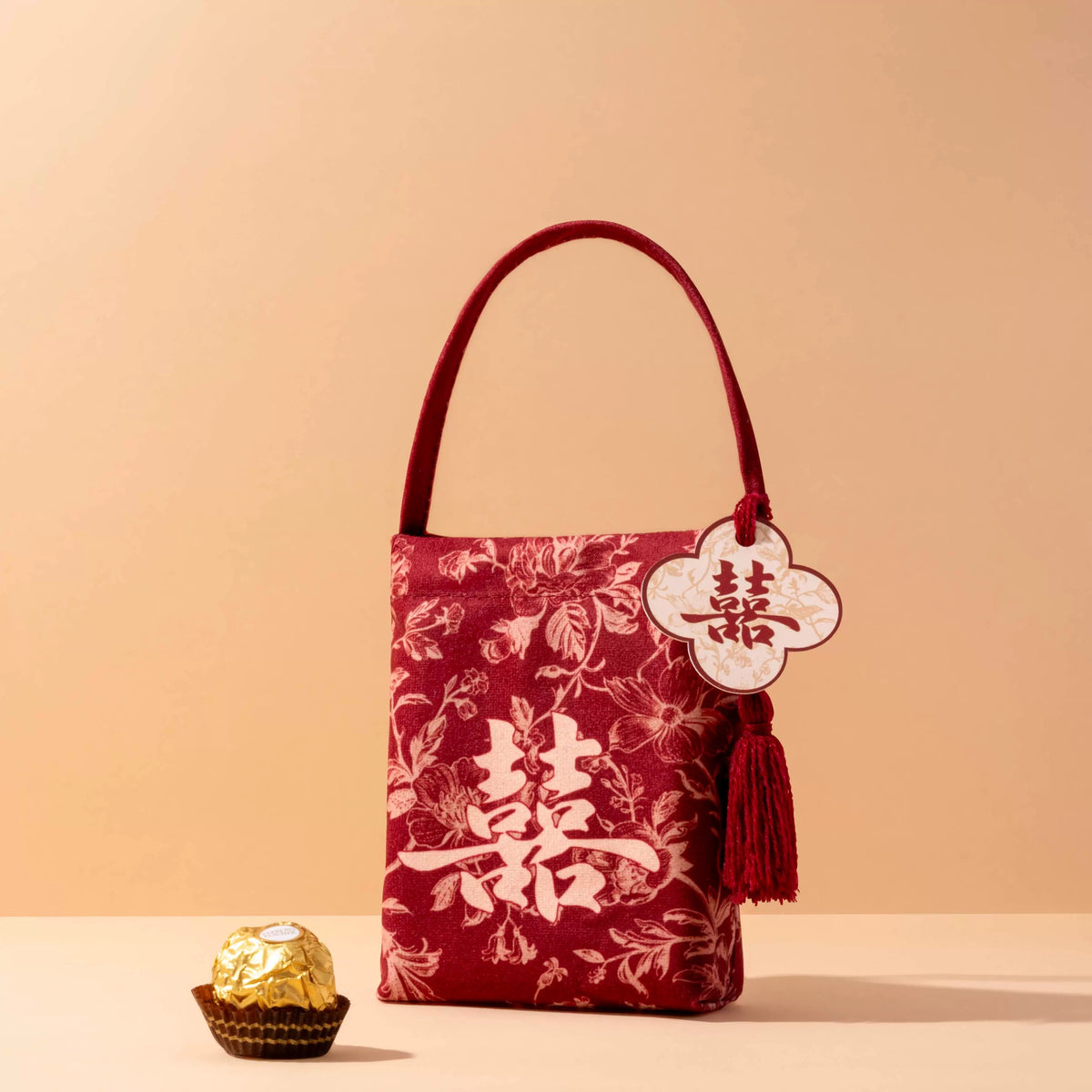 Double Happiness Mini Tote - Ink Scribbler