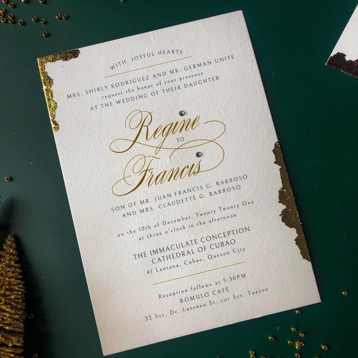 Gold Gilding - Ink Scribbler