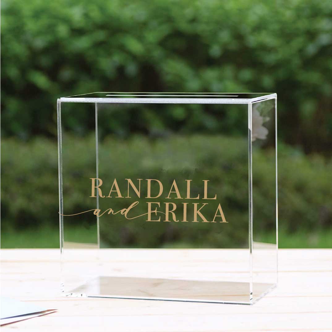 Personalized Acrylic Box - Ink Scribbler